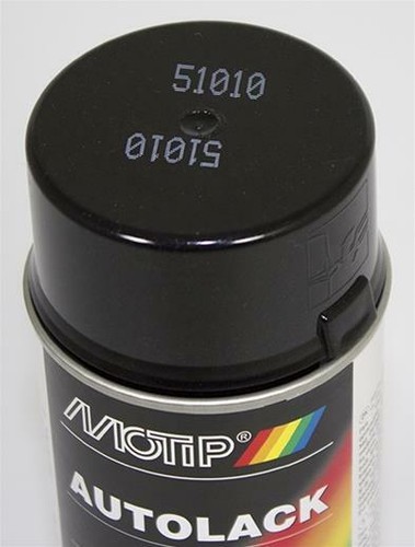 Motip For VW AUDI BLACK MAGIC LC9Z Spray Paint Can Aerosol 400ml ...