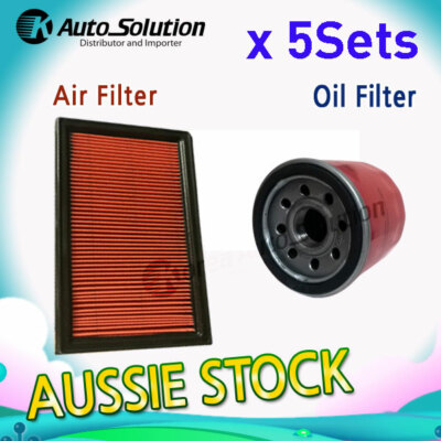 OIL AIR FILTER KIT A360 Z445 fits NISSAN Pulsar N15, N16, Silvia, X ...