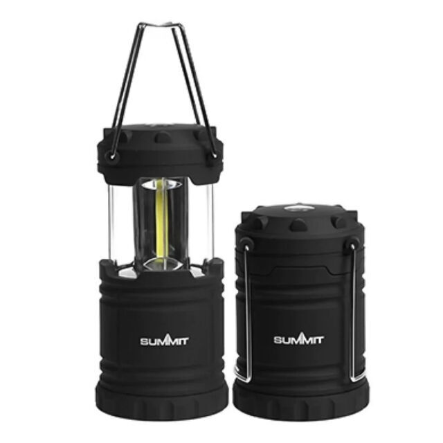 Summit Micro COB LED Collapsible Lantern - Black for sale online | eBay