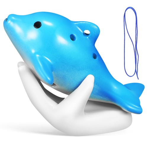 Dolphin Shaped Ocarina Small Instrument Music Musical Instruments ...