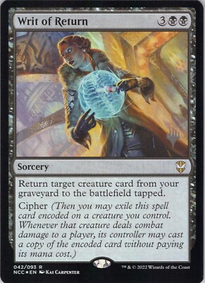 Writ of Return FOIL NM #42 Promo Pack: Streets of New Capenna MTG | eBay