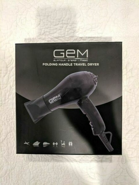Gem Mini Folding Handle Travel Dryer - BLK for sale online | eBay