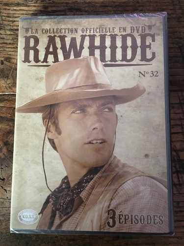 COLLECTION RAWHIDE ... DVD N°32 ( épisodes 94 à 96 ) ... CLINT EASTWOOD ...