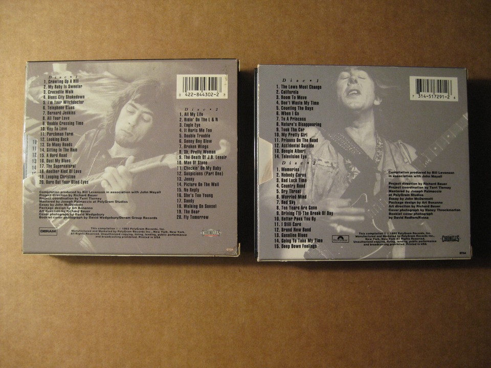 JOHN MAYALL & THE BLUESBREAKERS - Room To Move & London Blues (2 Double ...