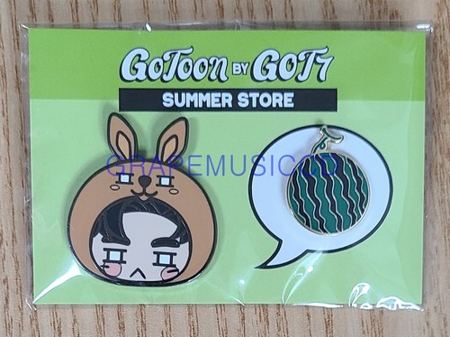GOT7 GOTOON BY GOT7 SUMMER STORE OFFICIAL GOODS GOTOON BADGE SET SEALED ...