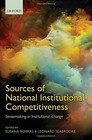 SOURCES OF NATIONAL INSTITUTIONAL COMPETITIVENESS: By Susana Borras ...