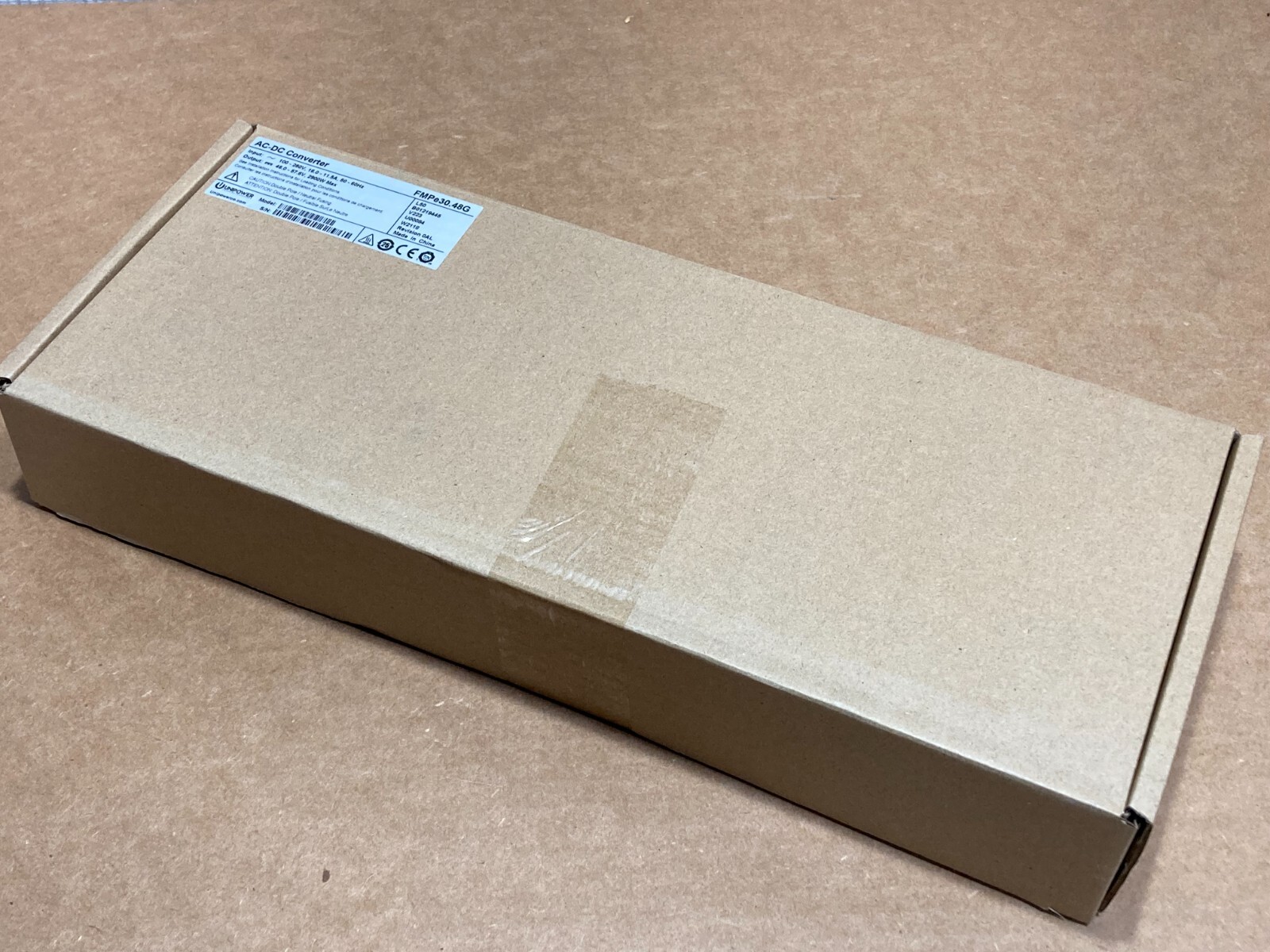 UNIPOWER FMPe30.48G 48V DC RECTIFIER 60 Amps 2900 Watts AC-DC CONVERTER ...