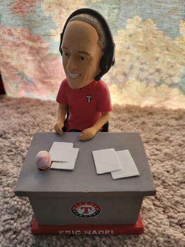 2014 Eric Nadel Bobblehead SGA Giveaway Texas Rangers MLB Global ...