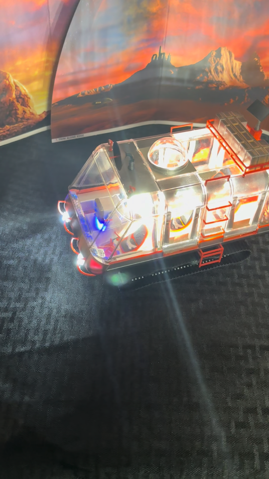 Lost in space Chariot built and painted with lights! | eBay