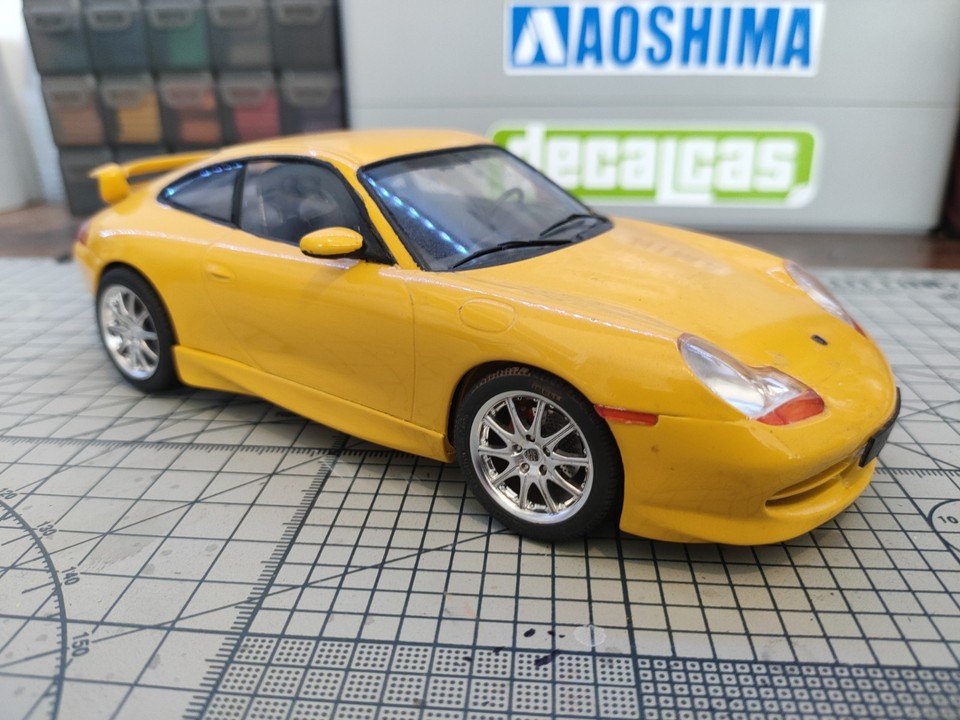 Tamiya Porsche 911 GT3 Model Kit Built | eBay UK