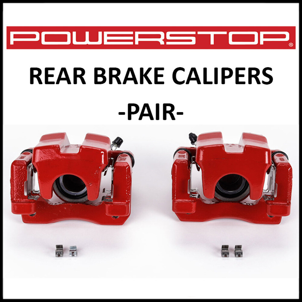 PowerStop Rear Red Brake Calipers w/Brackets fit 07-11 Lexus ES350 ...
