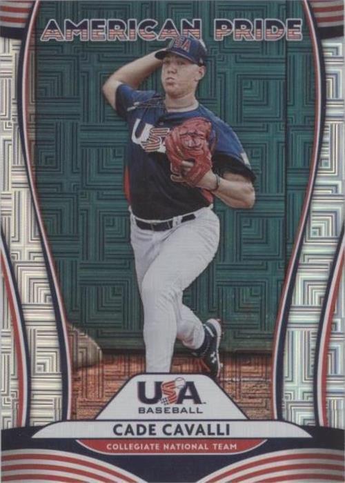 2020 Panini Donruss - American Pride Forrest Whitley, Cade Cavalli # ...