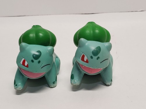 Bulbasaur Pokemon Mini Figure Toy WTC Nintendo 2019 WINK FACE DAMAGED ...