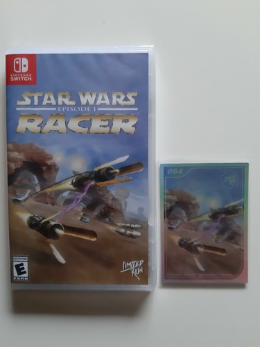 Star Wars Episode 1 Racer Nintendo Switch Limited Run games NEW SEALED ...