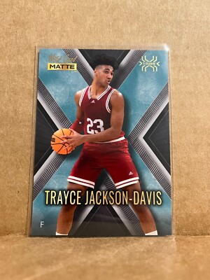 Trayce Jackson-Davis 2022 Wild Card Matte X-Plode Insert | eBay
