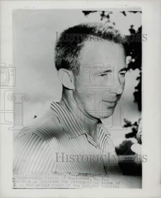 1954 Press Photo Golfer Wally Ulrich at Cavalier Tournament in Virginia ...