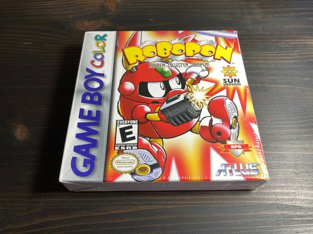 Robopon: Sun Version (Nintendo Game Boy Color, 2000) for sale online | eBay