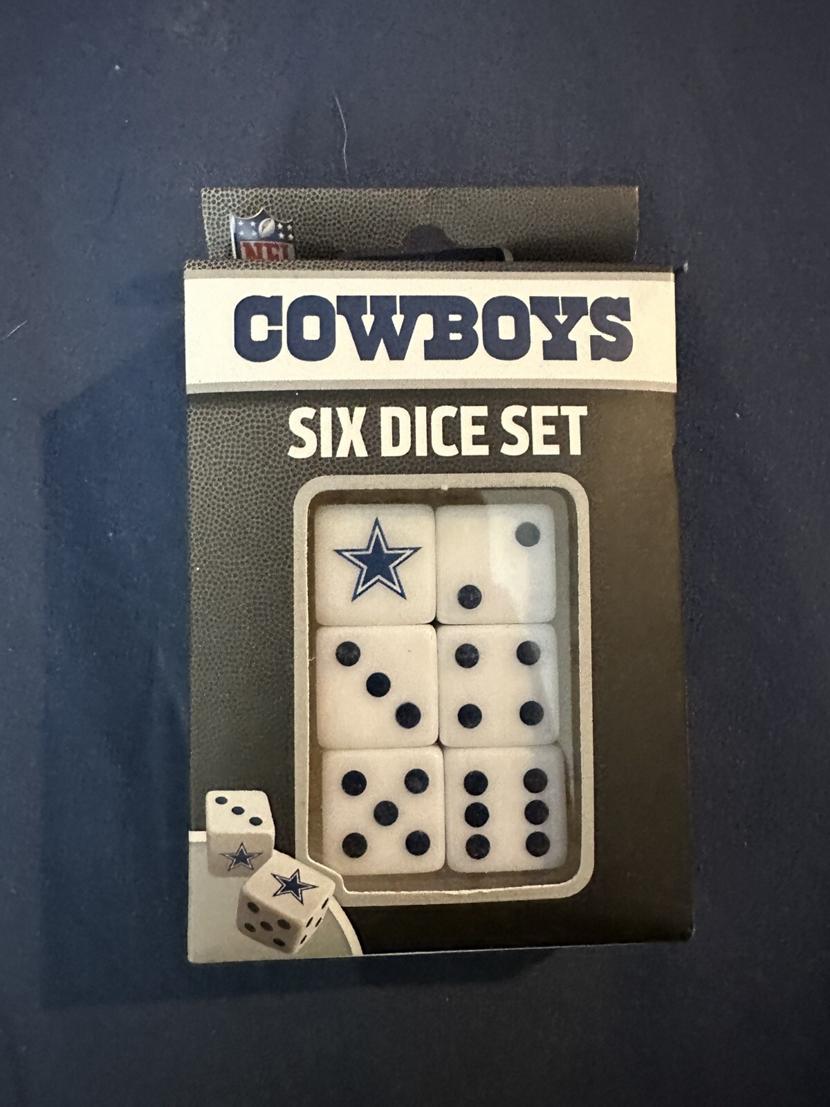NFL Football Fan Dallas Cowboys Set of 6 Dice for sale online | eBay