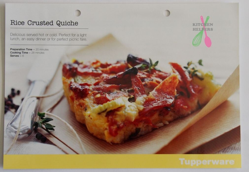 Tupperware Recipe Cards x All 5 Cards - Brand New - Code 2006 | eBay