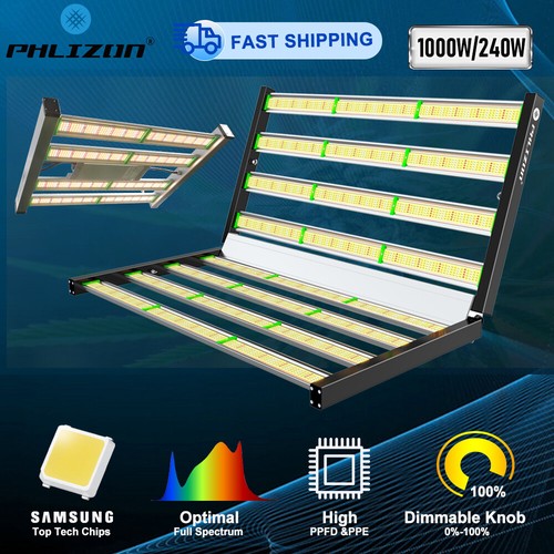 1000W 640W 240W LED Plant Grow Light Full Spectrum Growing Lamp Indoor ...