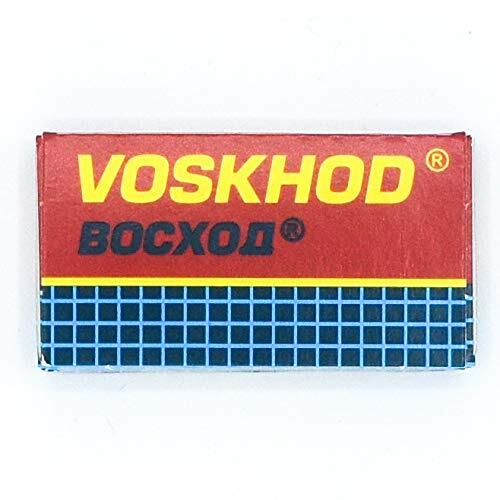100 Voskhod Teflon Coated Double Edge Safety Razor Shaving Blades-Made ...