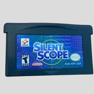 Silent Scope Nintendo Gameboy Advance GBA - USA NTSC | eBay