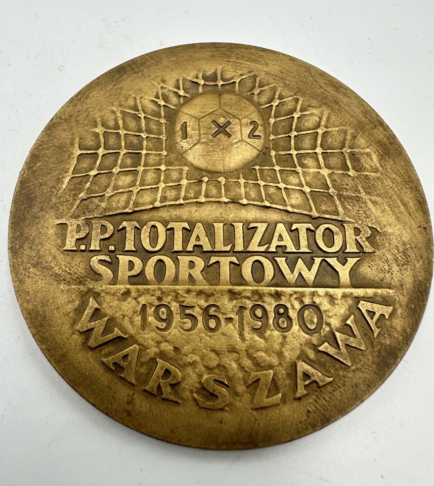 Medal Moscow Olympic Games 1980 Totalizator Sportowy POLAND | eBay