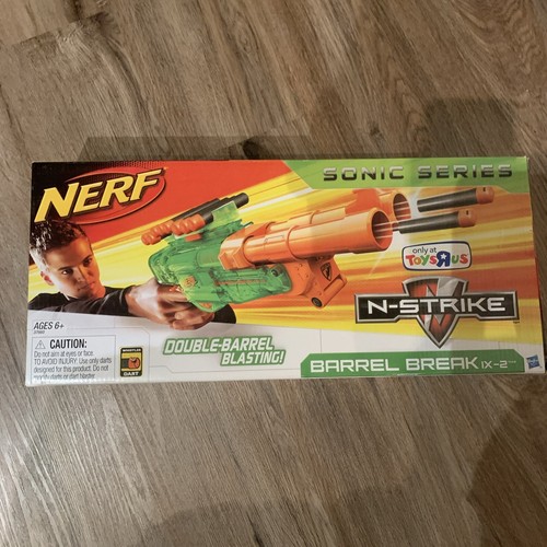New Hasbro NERF N-Strike Barrel Break IX-2 Toys R Us Exclusive SEALED ...