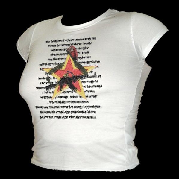 Soviet Red Star Revolution Cool retro BEACH T-shirt ladies all sizes | eBay