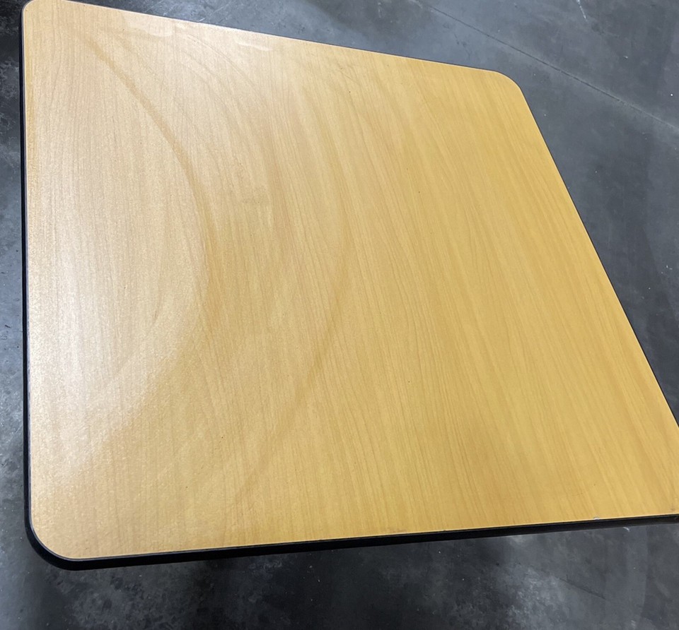 Restaurant 36''x 36" Table Top with Natural or Walnut Reversible ...