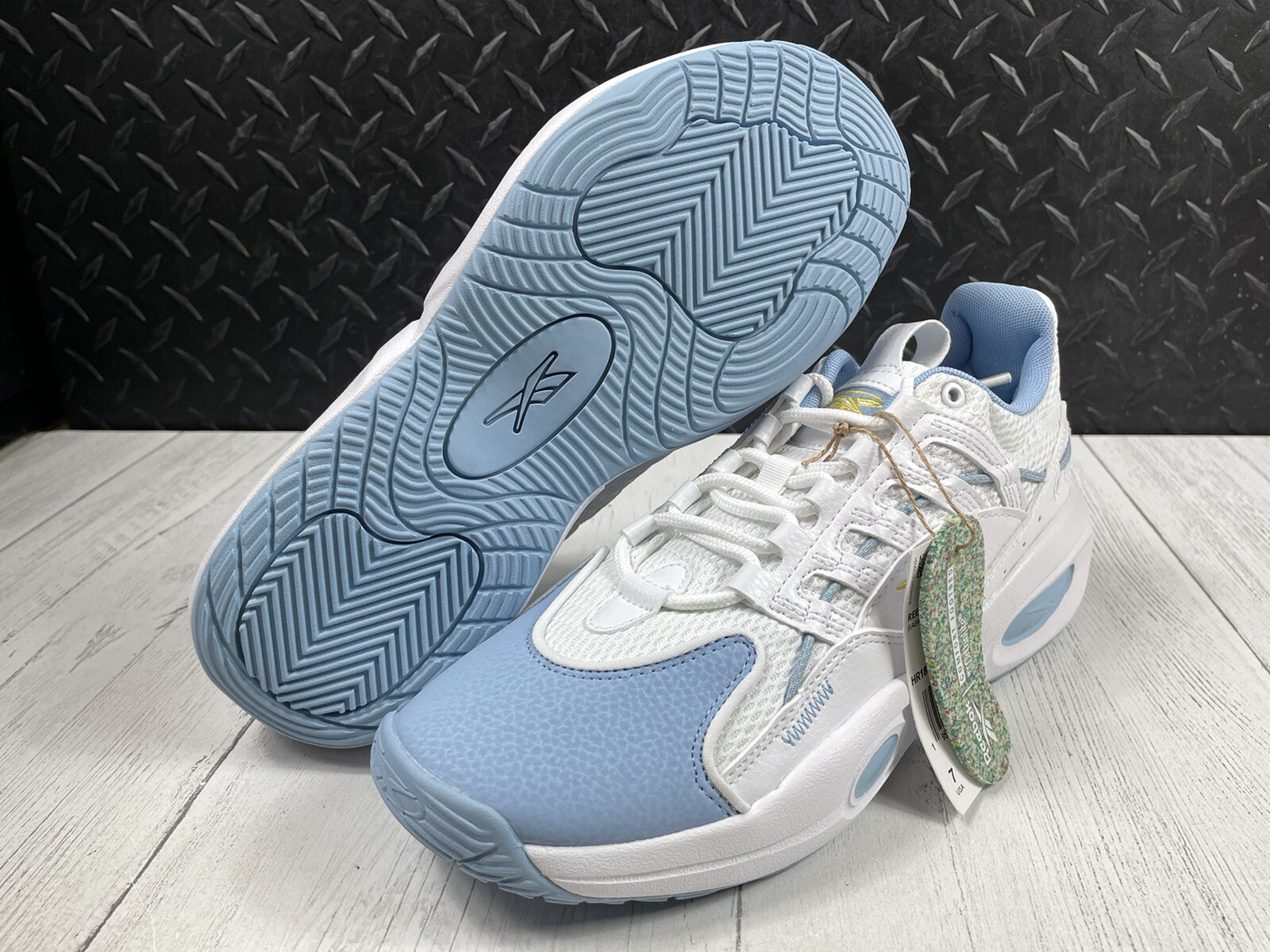 SIZE 7-REEBOK SOLUTION MID ALLEN IVERSON ‘DENVER NUGGETS’ HR1833 ...