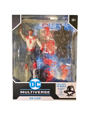 DC Multiverse Kid Flash Speed Metal 7" BAF The Darkest Knight McFarlane ...