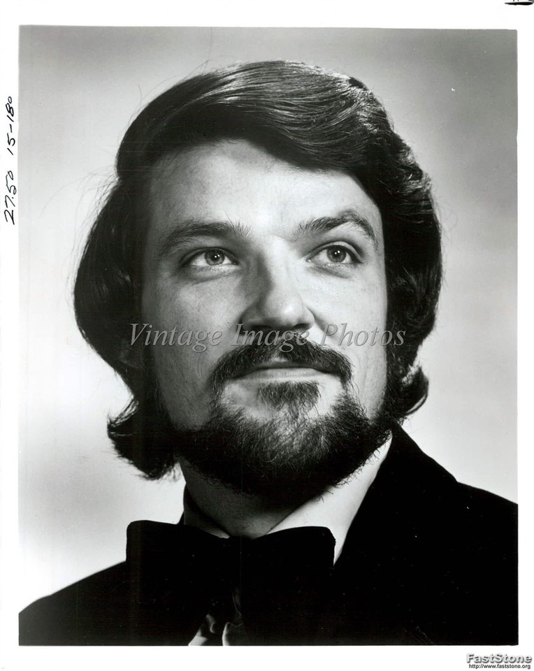 1973 Michael Riley Minnesota Opera Co Bass Baritone Photo 8X10 | eBay