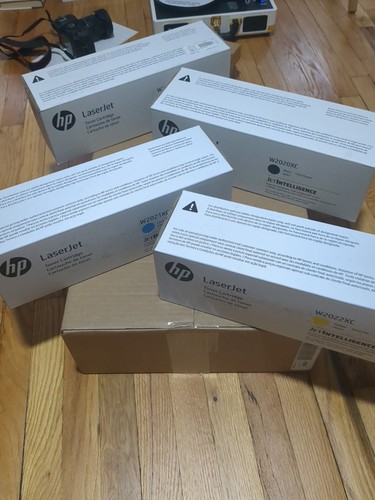 Genuine Hp W2020XC W2021XC W2022XC W2023XC LaserJet Toners Lot of (4 ...