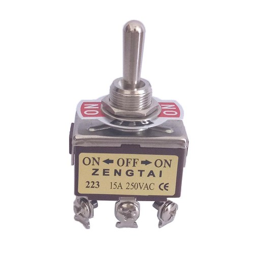 Heavy Duty 6 Pin -ON Momentary Toggle Switch 0 | eBay UK