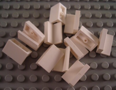 LEGO Lot of 12 White 1x2x1 Wall Panels | eBay