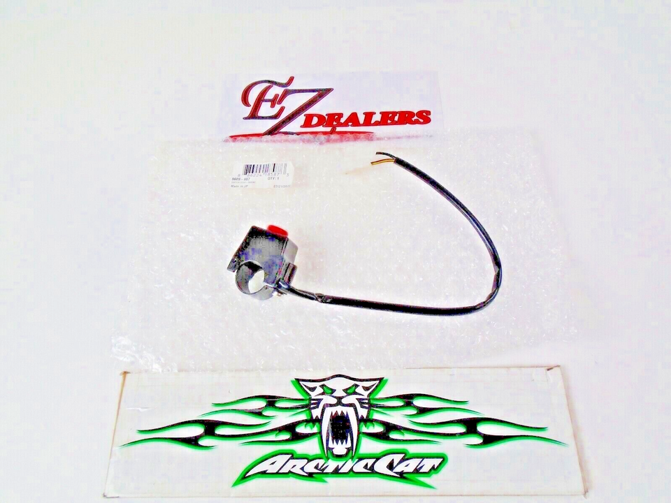 Kitty Cat Snowmobile Kill Switch Arctic Cat 0609-007 Engine Stop Youth ...