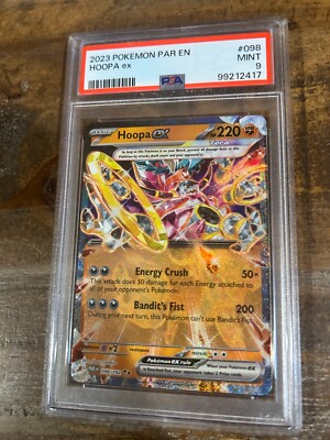 POKEMON 2023 Paradox Rift HOOPA Ex #098 PSA 9 Mint RARE | eBay