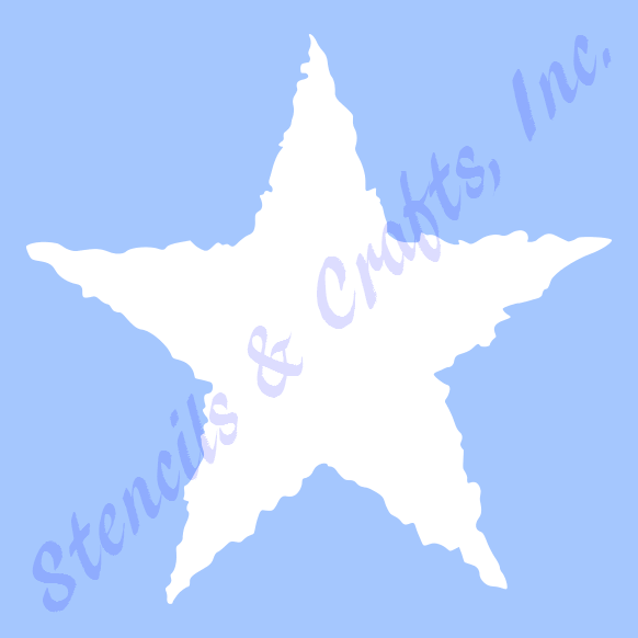 3" STAR DISTRESSED MINI STENCIL PRIMITIVE STARS ART TEMPLATE GALAXY SKY ...