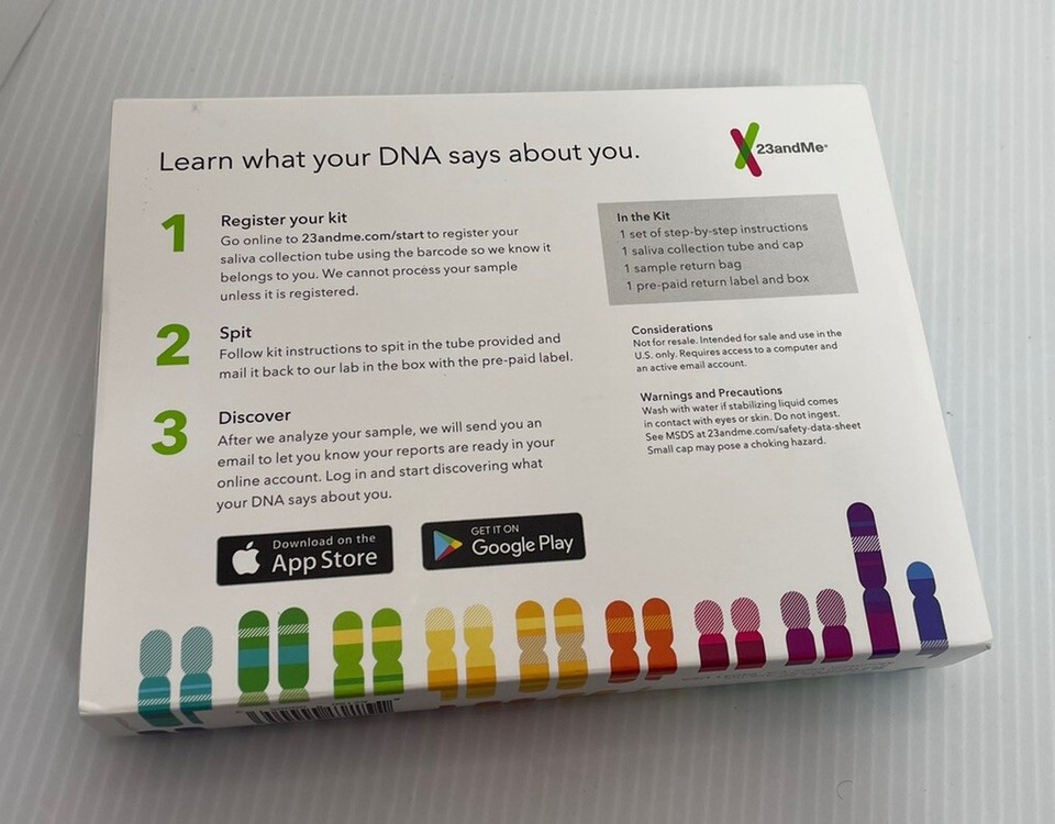 23 and Me DNA Test Health | Ancestry Genetic Service Kit Exp 2020 ...
