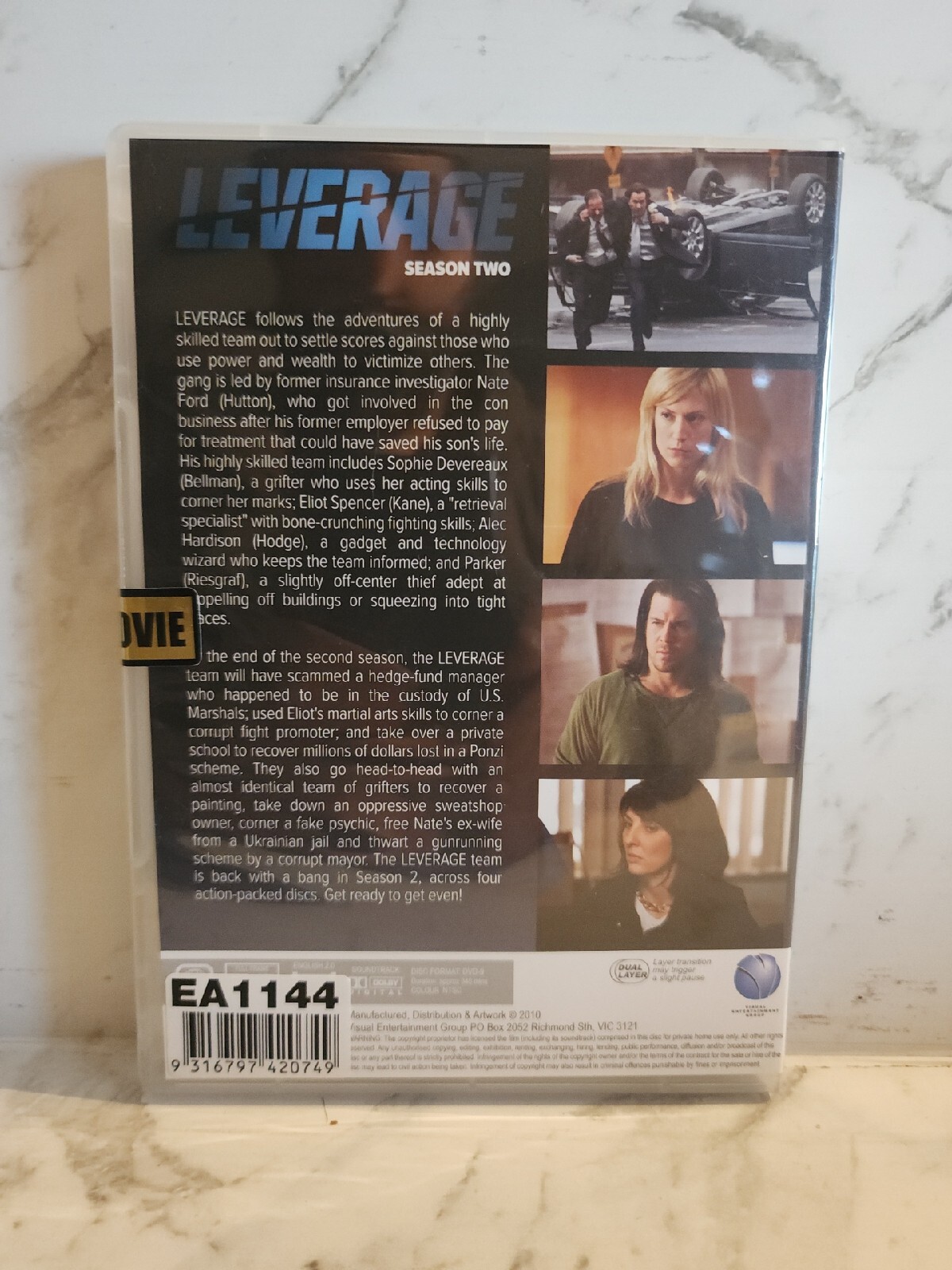 Leverage : Season 2 (Box Set, DVD, 2009) for sale online | eBay