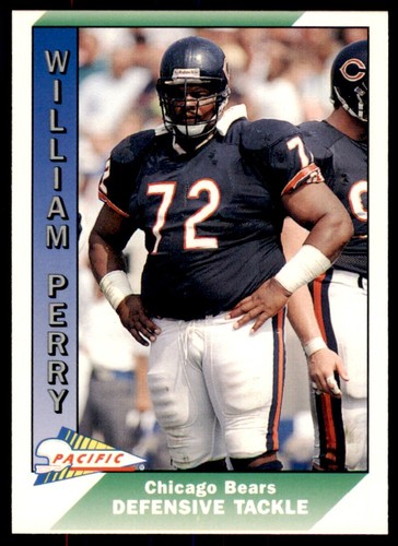 1991 Pacific William Perry . Chicago Bears #52 | eBay