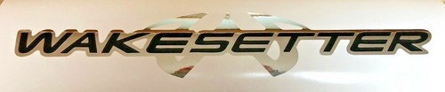 Malibu WAKESETTER Boat Decal Kit Set Stickers Fishing Sports Emblem ...