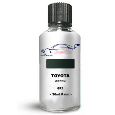 Touch Up Paint For Toyota Corolla Green 6R1 Stone Chip Brush Scrape ...