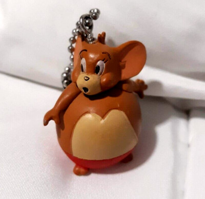 RARE 1.5" TAKARATOMY Tom & Jerry - Jerry Mouse Tennis Chumps Keychain ...