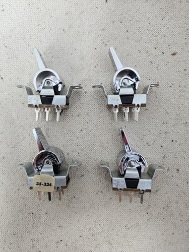 GE Paddle Toggle Micro Switch DPDT On/On or On/Off Robot Motor Power ...