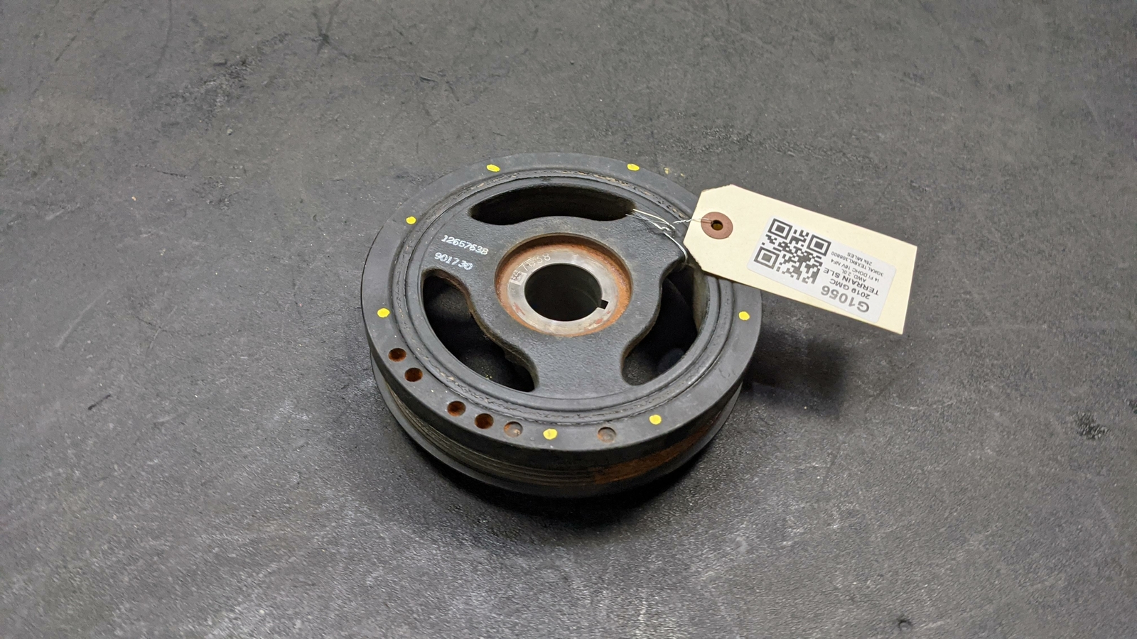 Crankshaft Harmonic Balancer Pulley 2019 GMC Terrain SLE 12657638 2016 ...