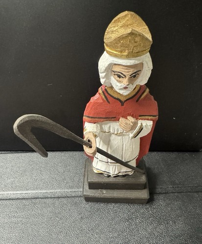 Carved Wood Saints Santos De Palo Tallas De Madera Puerto Rico | eBay