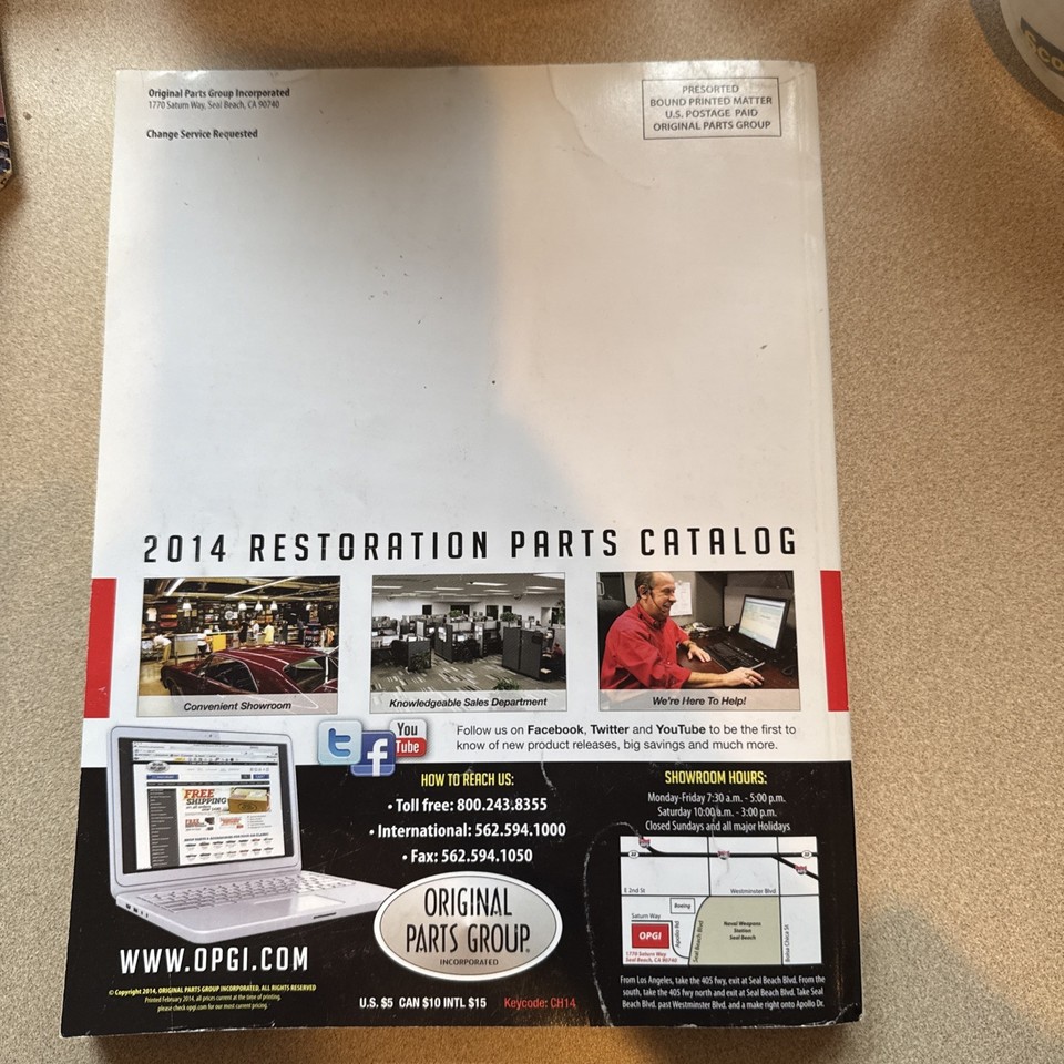 2014 OPGI El Camino Chevelle 1964 - 1977 Restoration Parts Catalog | eBay