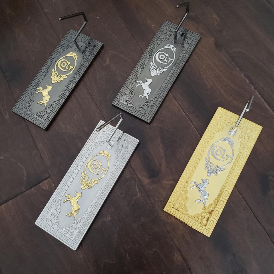 Colt 1911 Pistol Display Stand - Metal Gun Rack - Perfect Showcase ...